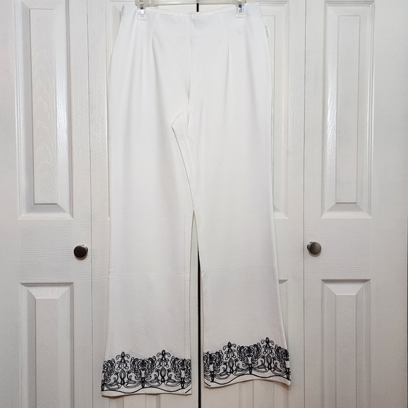 C Est. 1946 | Pants & Jumpsuits | Est 946 Embellished Wide Leg Pant ...
